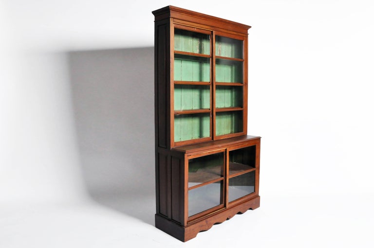 British Colonial Bookcase at 1stDibs