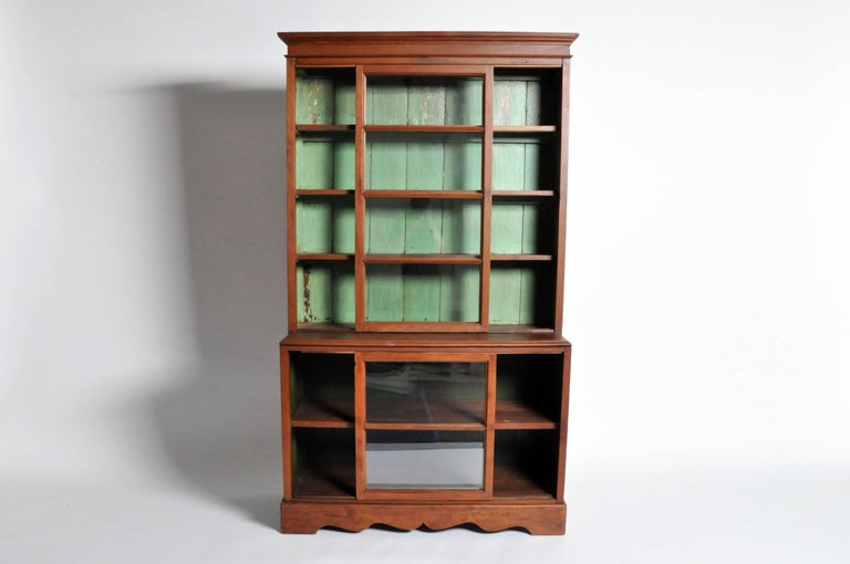 British Colonial Bookcase at 1stDibs