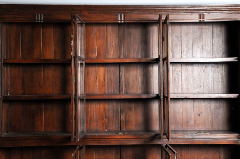 Impressive British Colonial Bookcase at 1stDibs