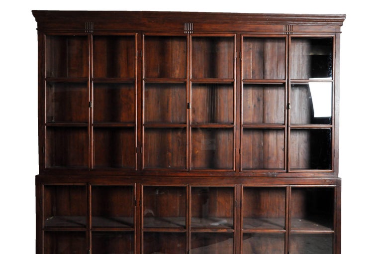 Impressive British Colonial Bookcase at 1stDibs