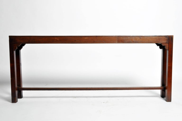 British Colonial Altar Table with Original Patina at 1stDibs