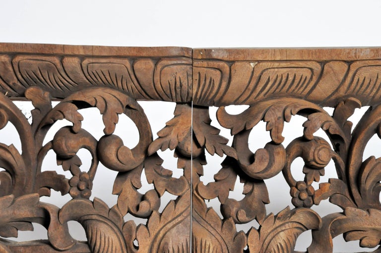 Burmese Hand Carved Arch at 1stDibs