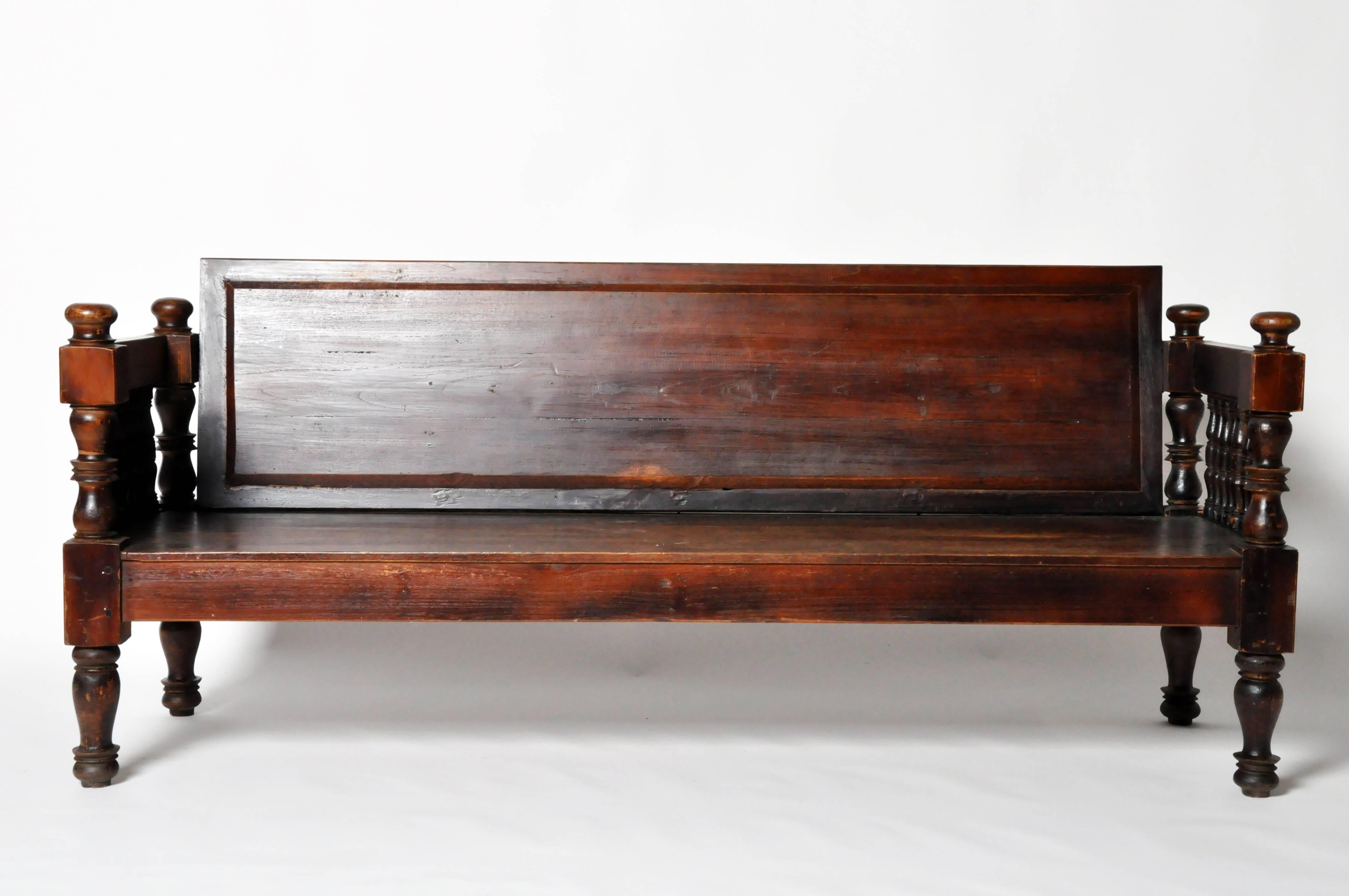 Anglo-Indian Hall Bench at 1stDibs