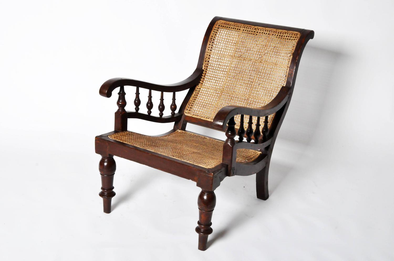 British Colonial Planter’s Chair at 1stdibs