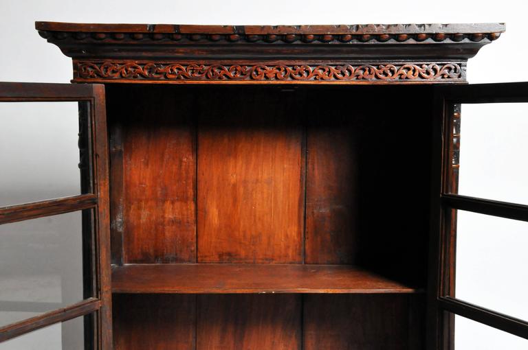 Teak Wood Bookcase at 1stDibs