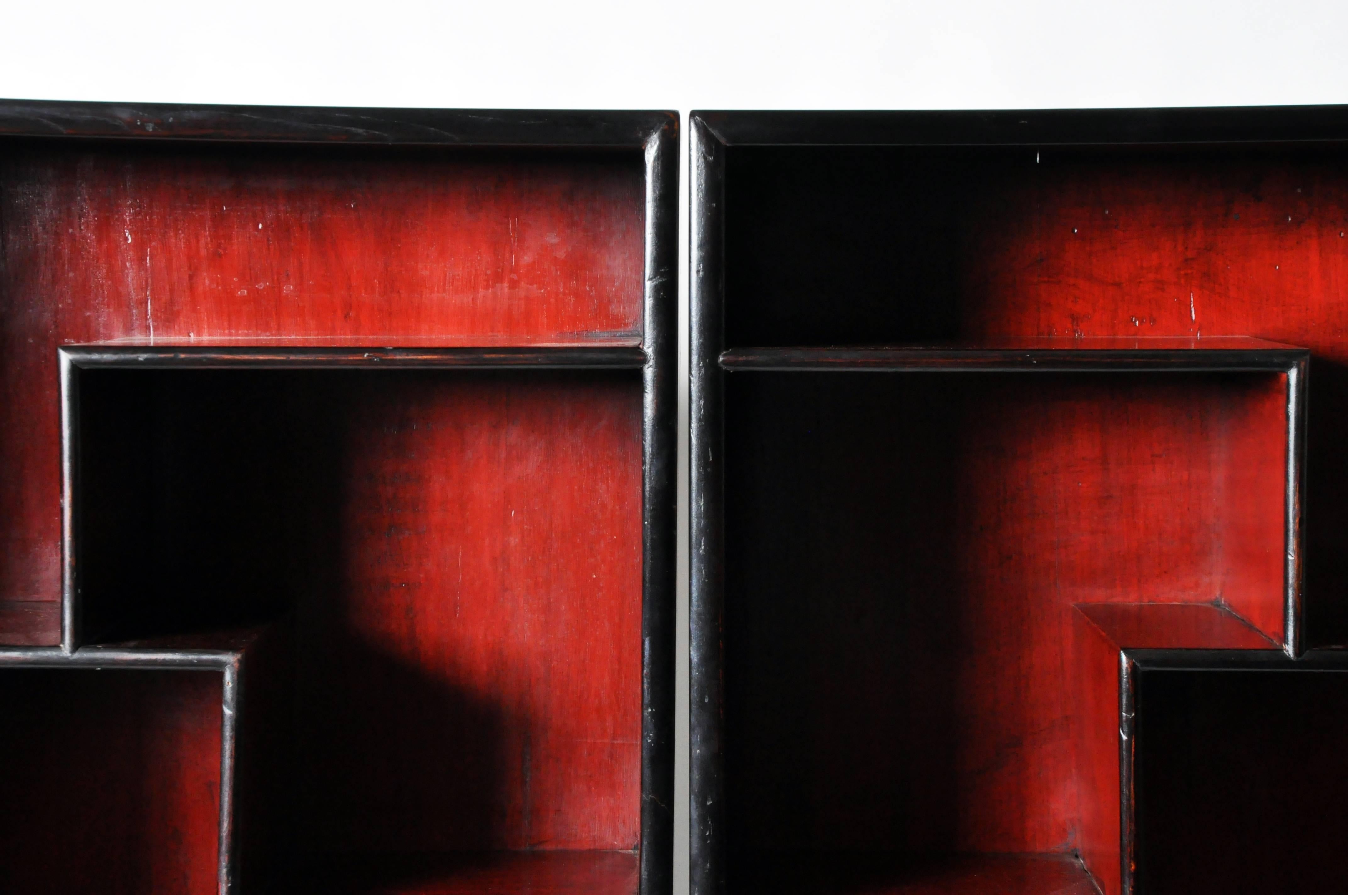 Chinese Display Cabinet with Restoration at 1stDibs