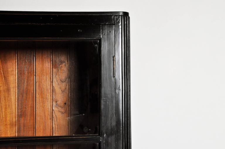 British Colonial Display Cabinet with Five Shelves at 1stDibs
