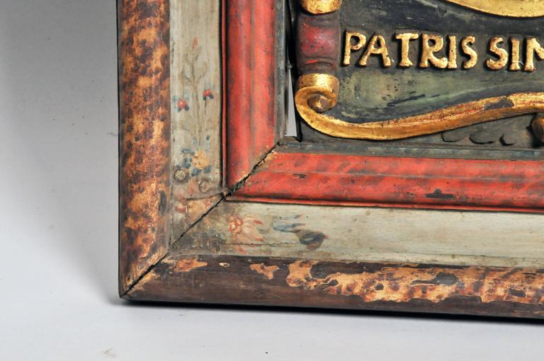 Family Crest from a Chateau For Sale at 1stDibs