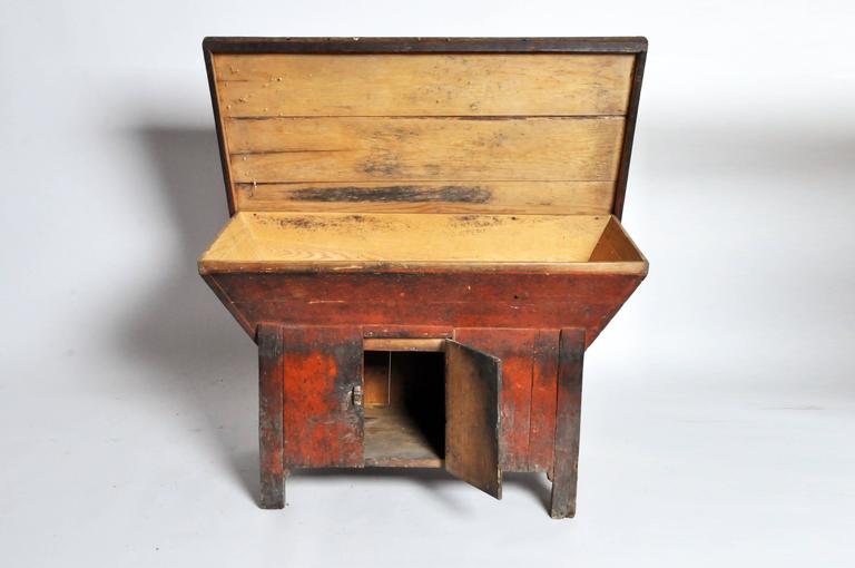 Bread Making Table with Storage at 1stDibs