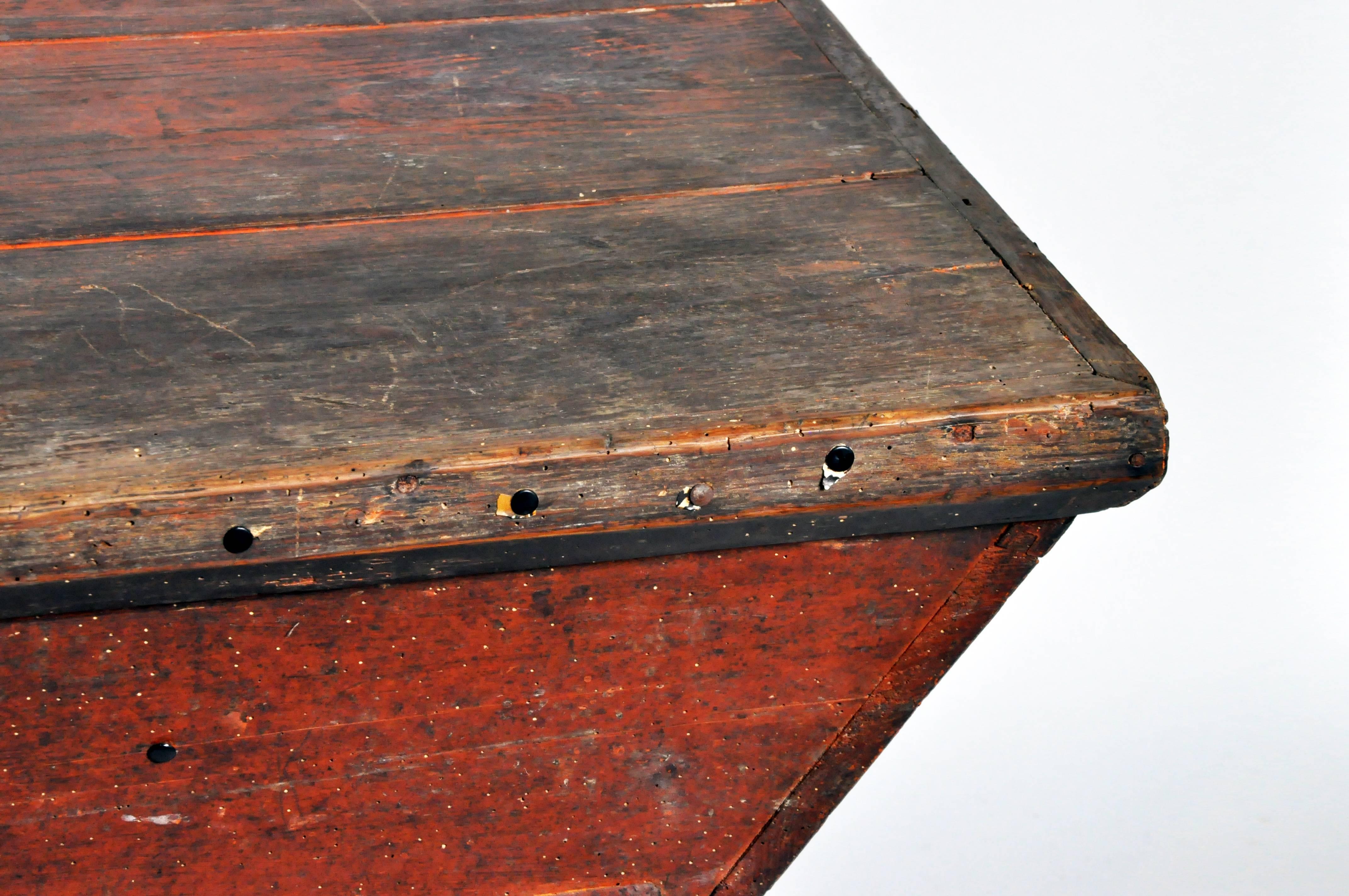 Bread Making Table with Storage at 1stDibs | antique bread making table ...