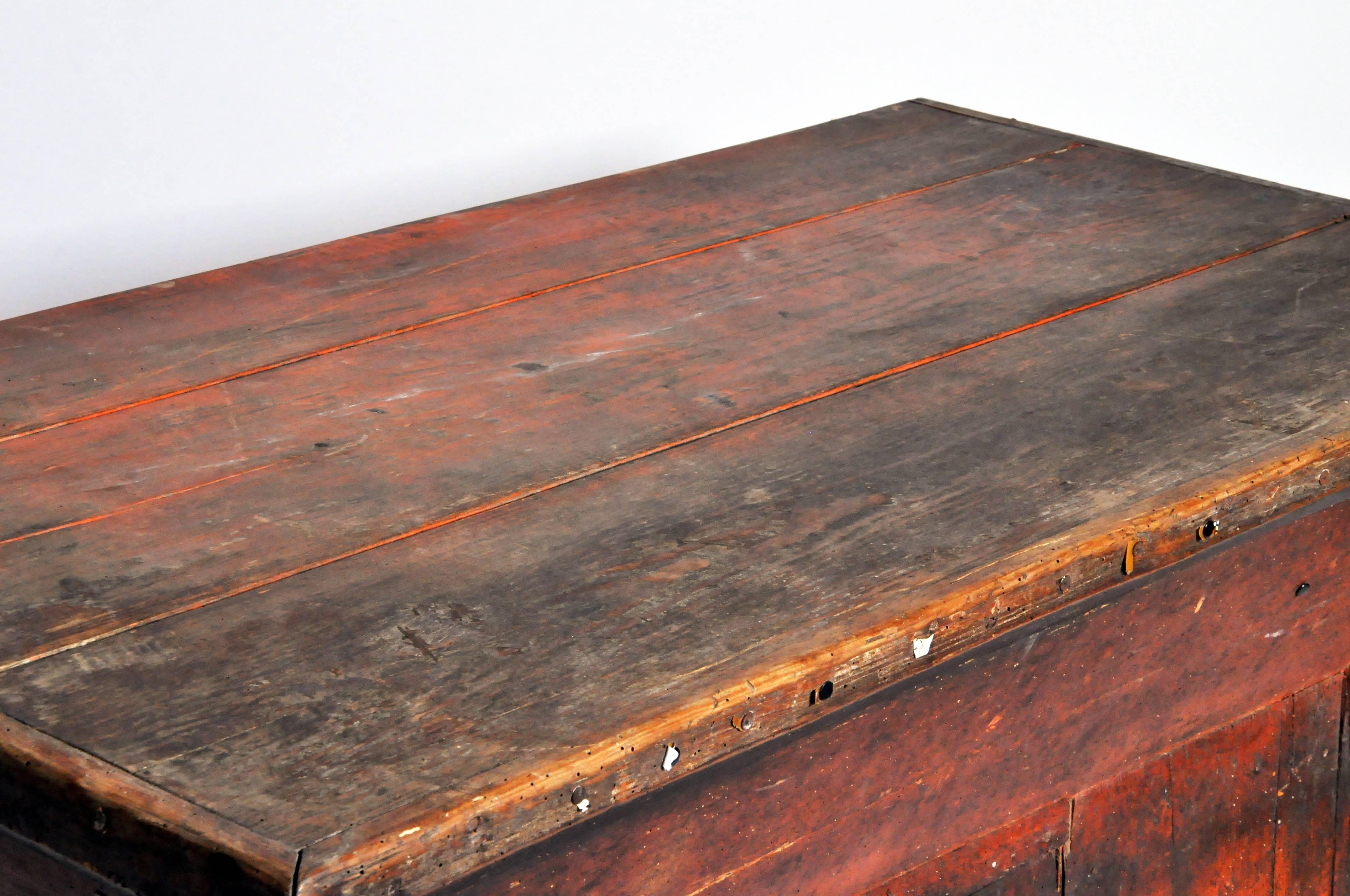 Bread Making Table with Storage at 1stDibs | antique bread making table ...