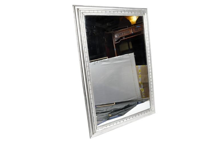 Silver Leaf Mirror at 1stDibs