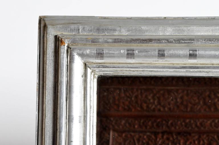 Silver Leaf Mirror at 1stDibs