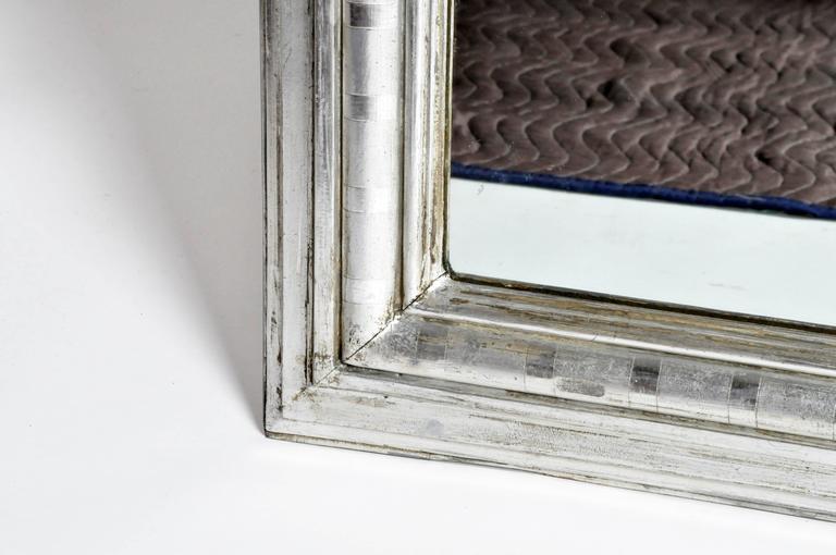 Silver Leaf Mirror at 1stDibs