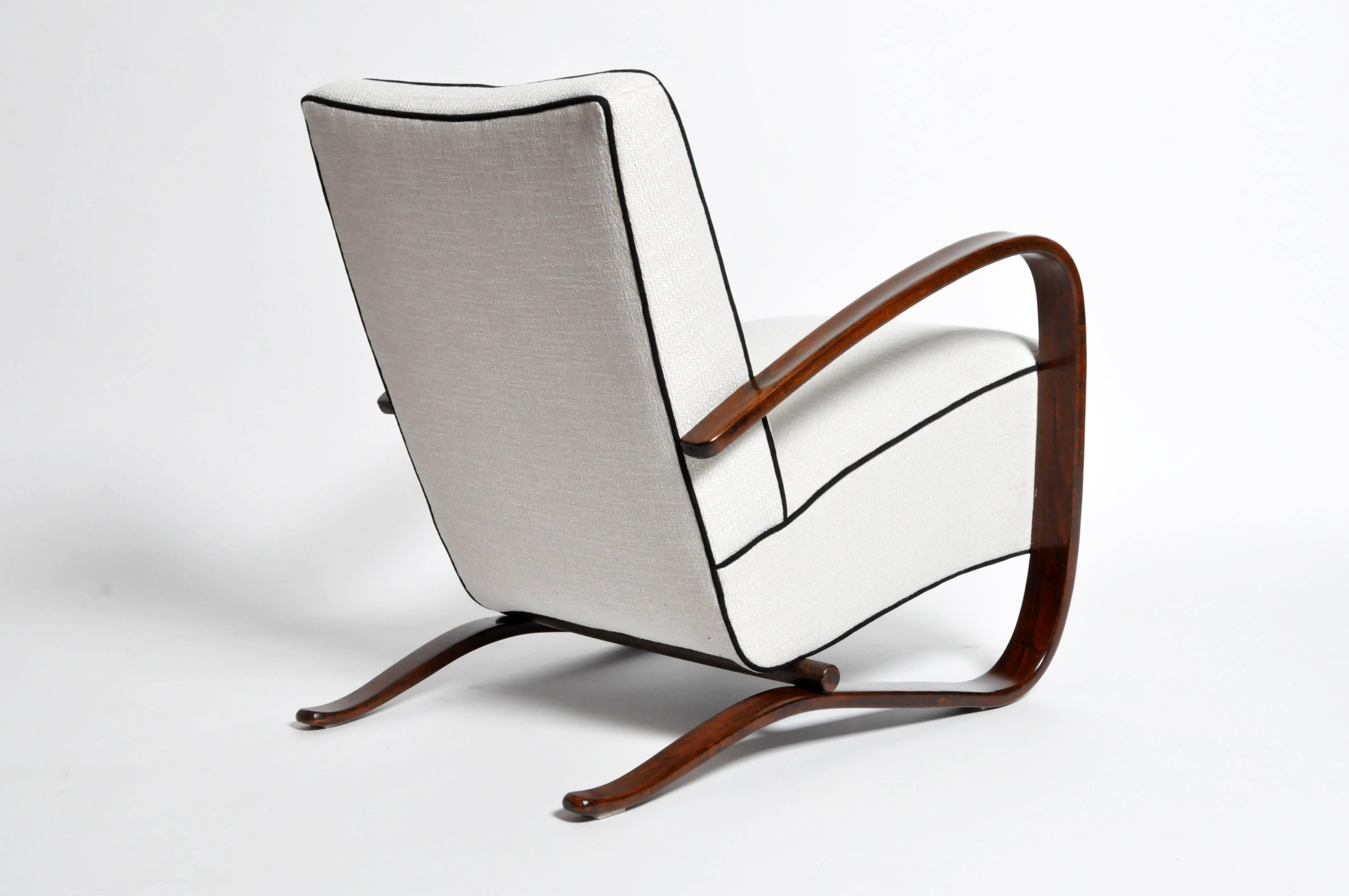 Pair of H269 Kreslá by Jindrich Halabala at 1stDibs
