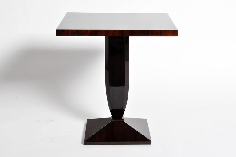 Art Deco Style Square Side Tables at 1stDibs