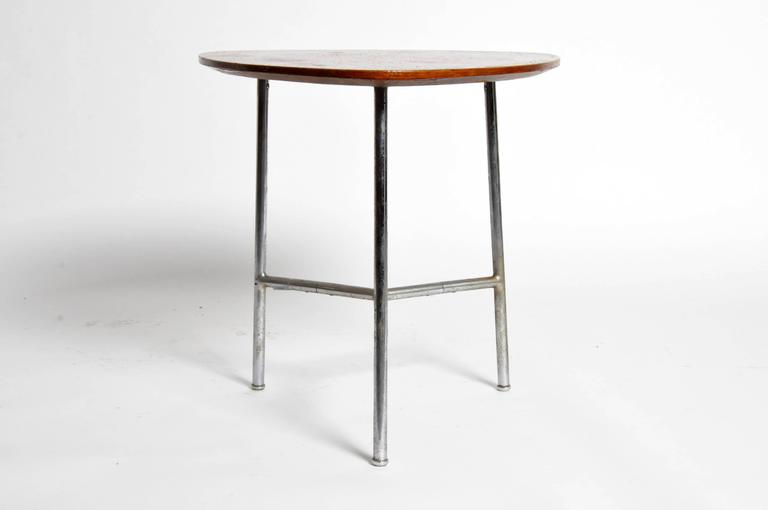 Hungarian Tables with Metal Legs at 1stDibs