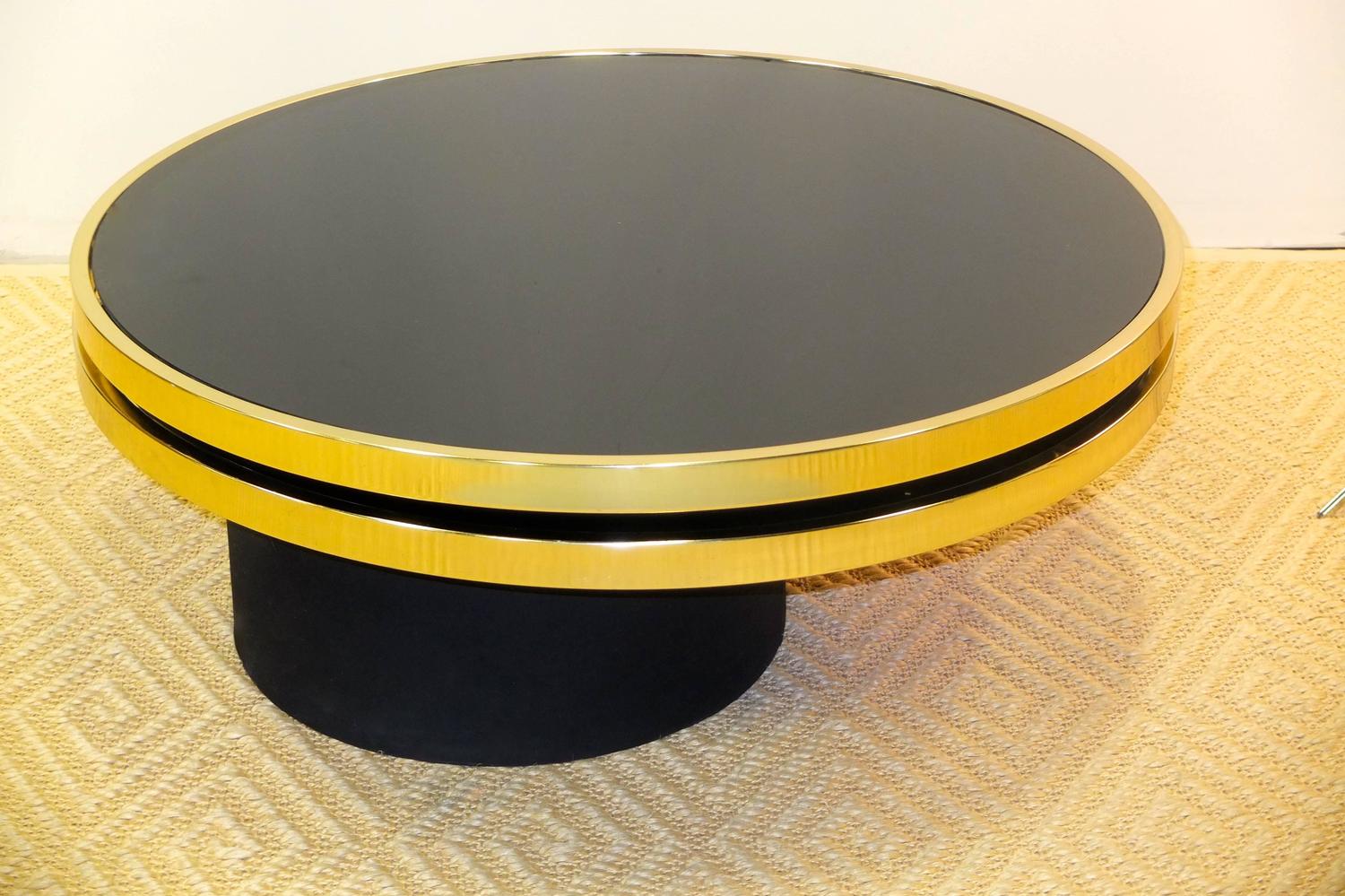 DIA Design Institute America Revolving Rings Cocktail Table For Sale at ...