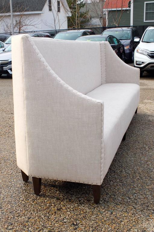 Upholstered High Back Banquette For Sale at 1stDibs | high back ...