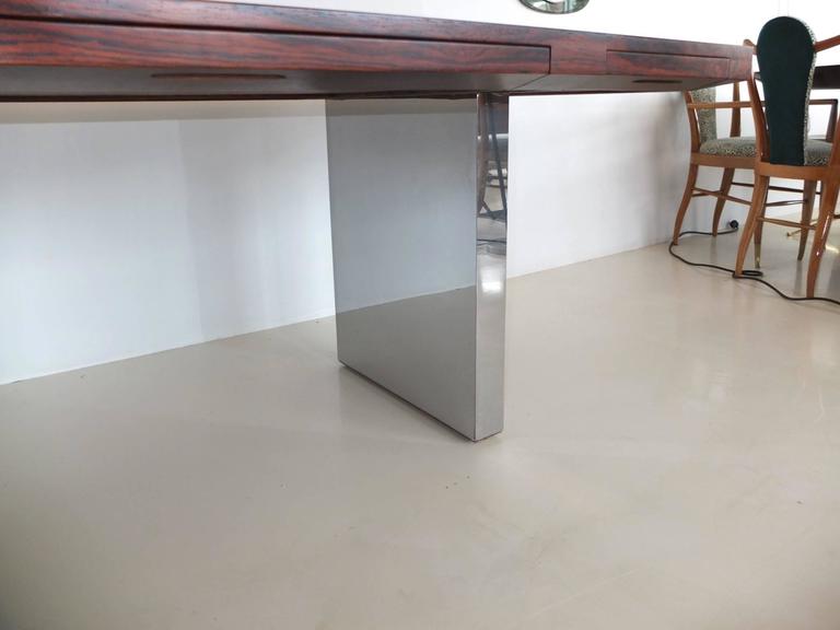 Dunbar Rosewood Executive Desk by Roger Sprunger at 1stDibs