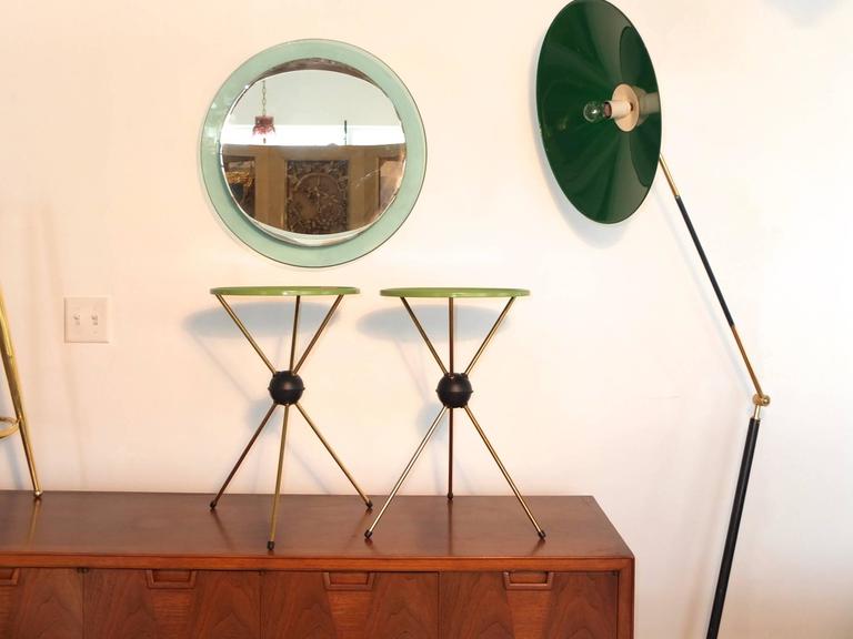 Set of Four Sputnik Tripod Tables at 1stDibs