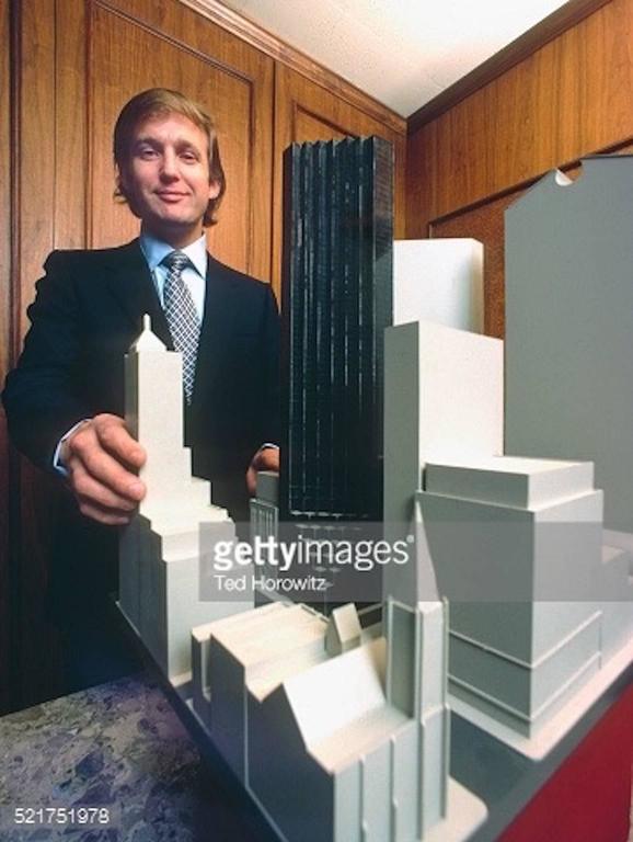Trump Tower Original Architect's Model by Der Scutt at 1stdibs