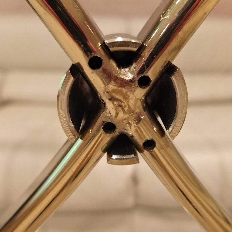 Jasper Stone, Lucite, Brass and Glass Top Cocktail Table For Sale at ...