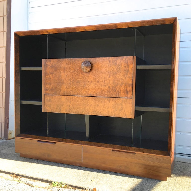 Gilbert Rohde Paldao Secretary Bookcase for Herman Miller at 1stDibs