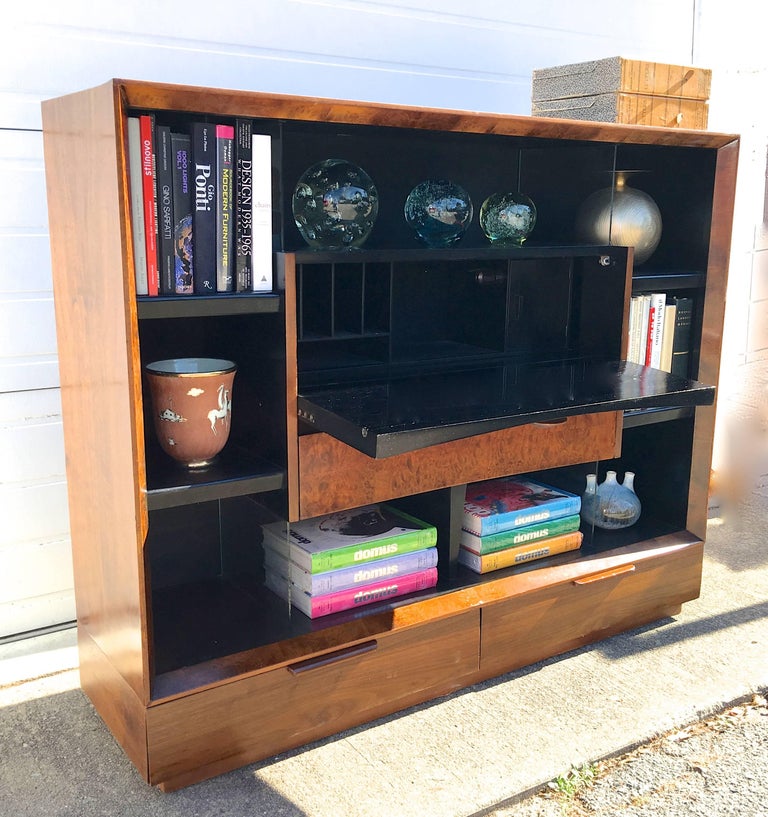 Gilbert Rohde Paldao Secretary Bookcase for Herman Miller at 1stDibs