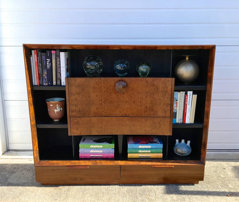 Gilbert Rohde Paldao Secretary Bookcase for Herman Miller at 1stDibs