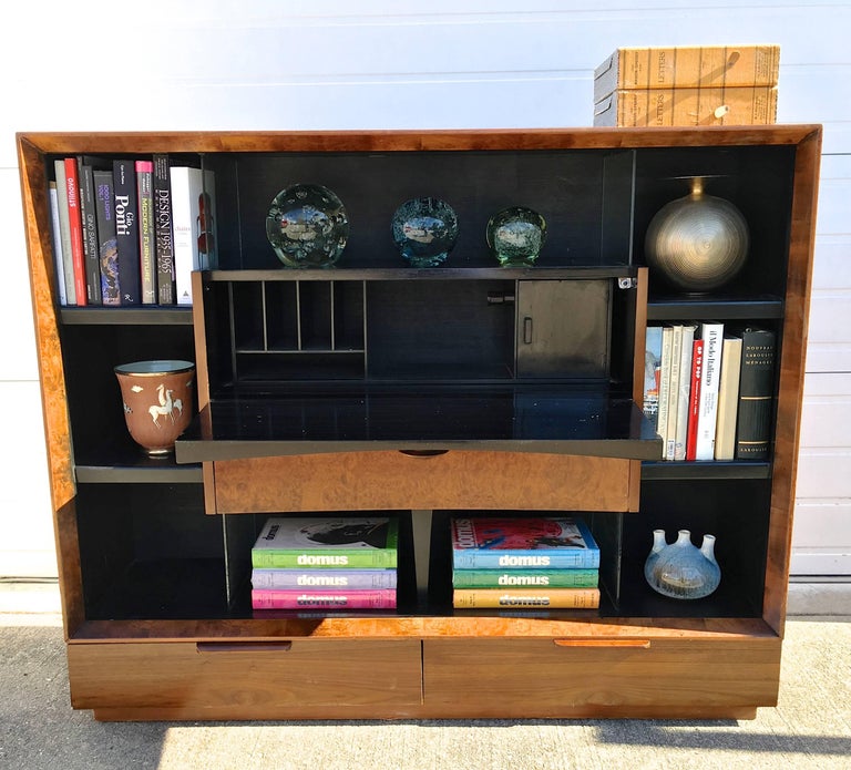 Gilbert Rohde Paldao Secretary Bookcase for Herman Miller at 1stDibs
