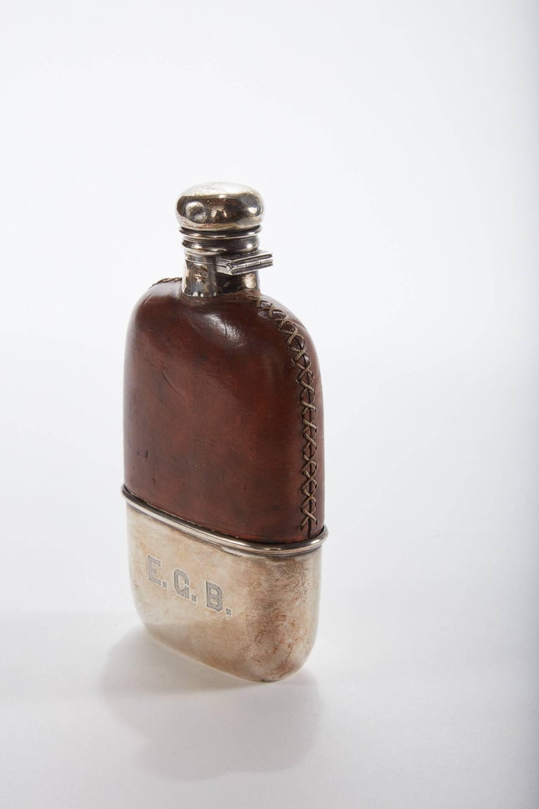 Collection Early 20th Century Sterling Silver /Leather American English ...