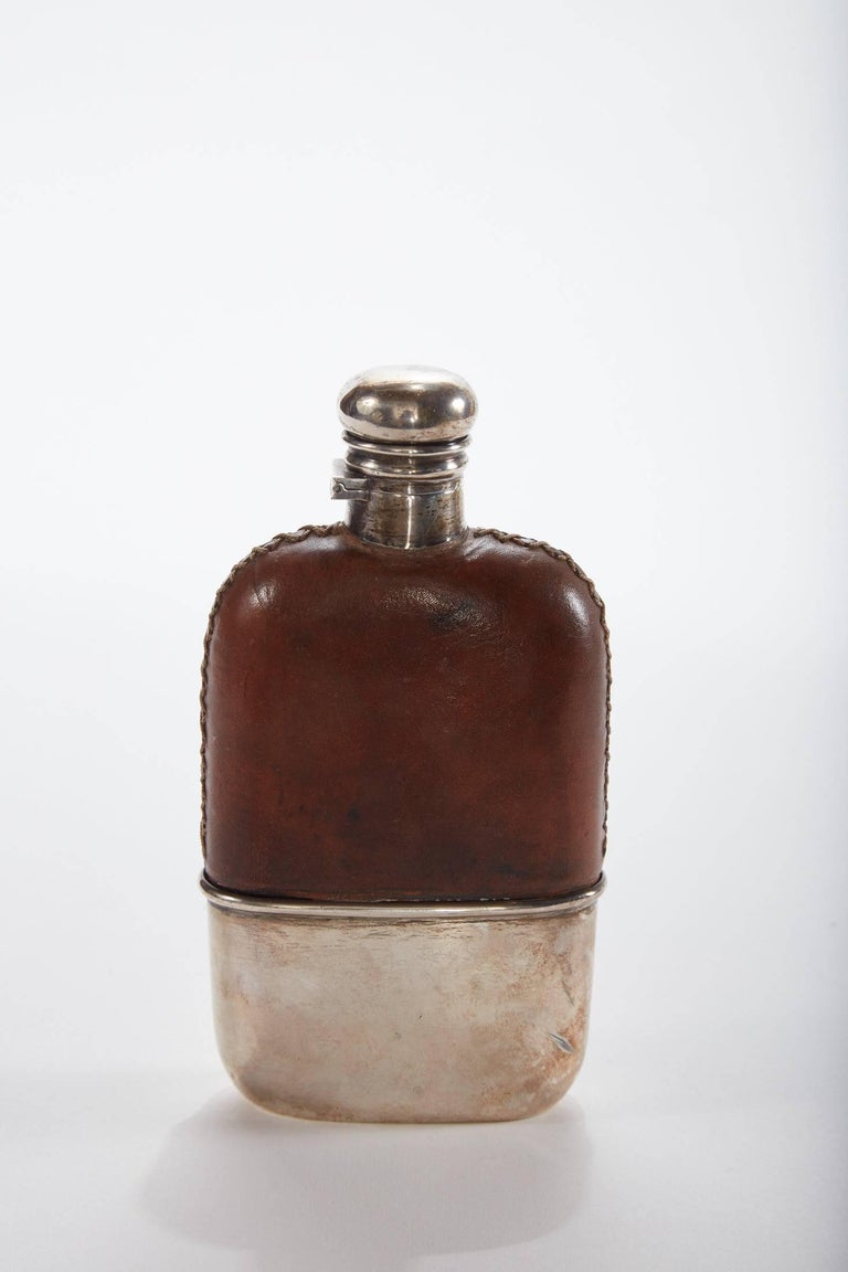 Collection Early 20th Century Sterling Silver /Leather American English ...