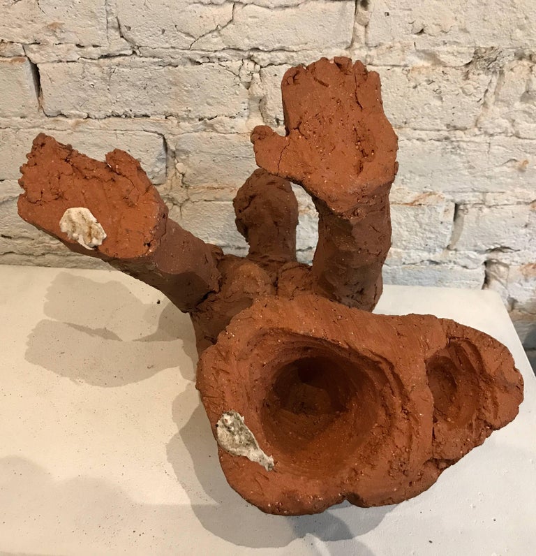 Mid-20th Century Clay Figural Sculpture by Artist Joyce Pines For Sale ...