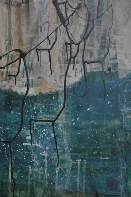 20th Century Greg Dickerson work on paper, Untitled Art at 1stDibs