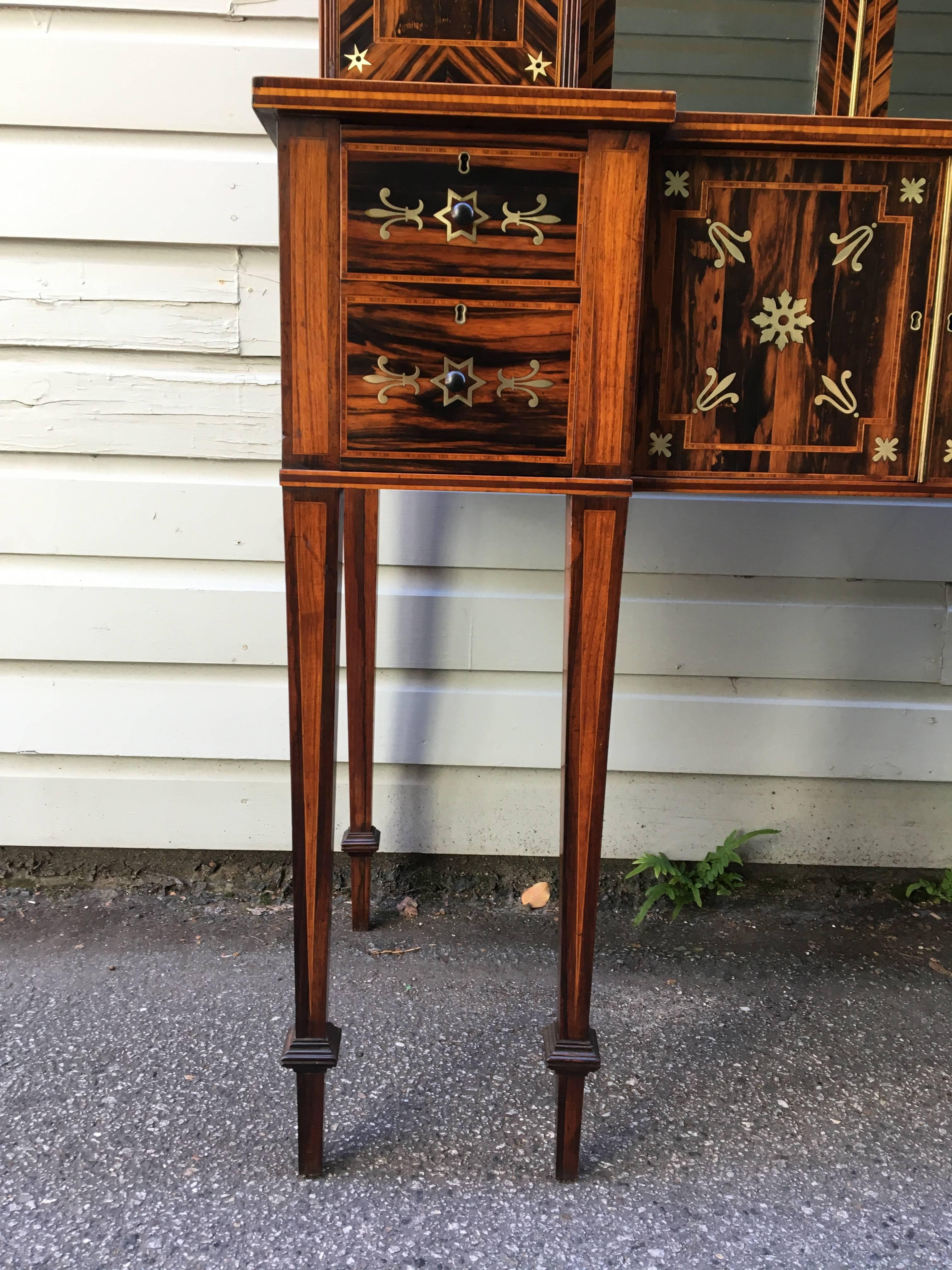 19th Century English Regency Coromandel Calamander Canterbury Desk at ...