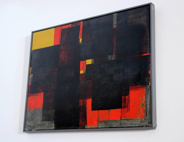 Gunnar S. Gundersen Abstract Oil on Canvas, 1957 at 1stDibs