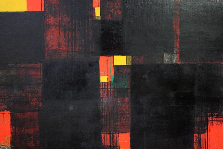 Gunnar S. Gundersen Abstract Oil on Canvas, 1957 at 1stDibs