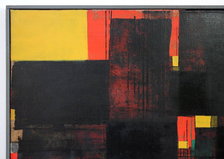 Gunnar S. Gundersen Abstract Oil on Canvas, 1957 at 1stDibs