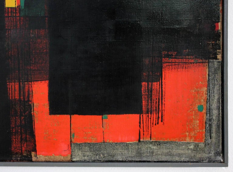 Gunnar S. Gundersen Abstract Oil on Canvas, 1957 at 1stDibs