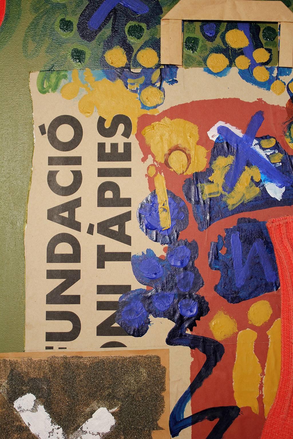 Jose Ramon Lerma "Homage to Antoni Tapies" 2001 at 1stDibs