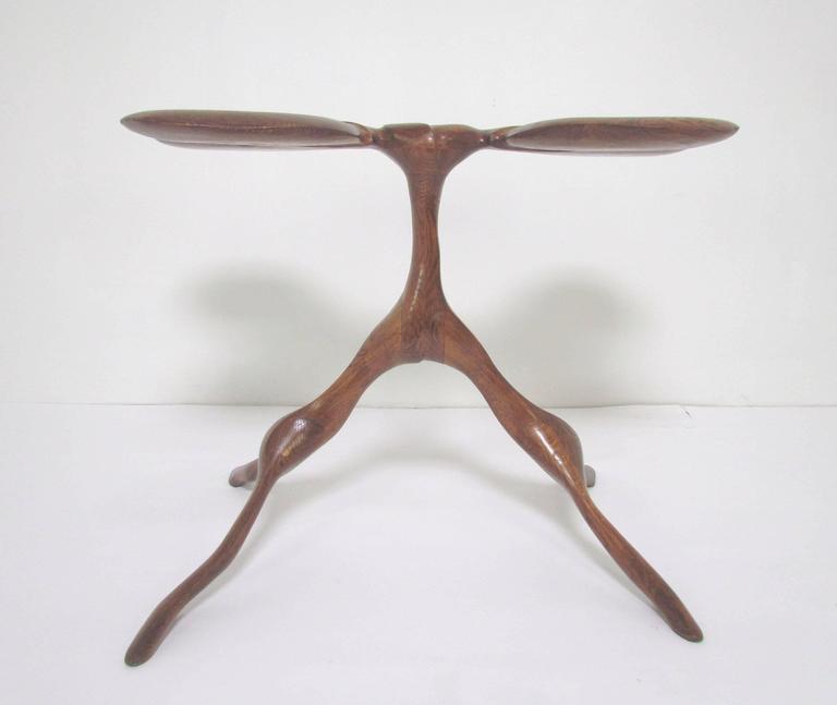 Andrew J. Willner American Studio Craft Modernist Table, Dated 1973 at ...