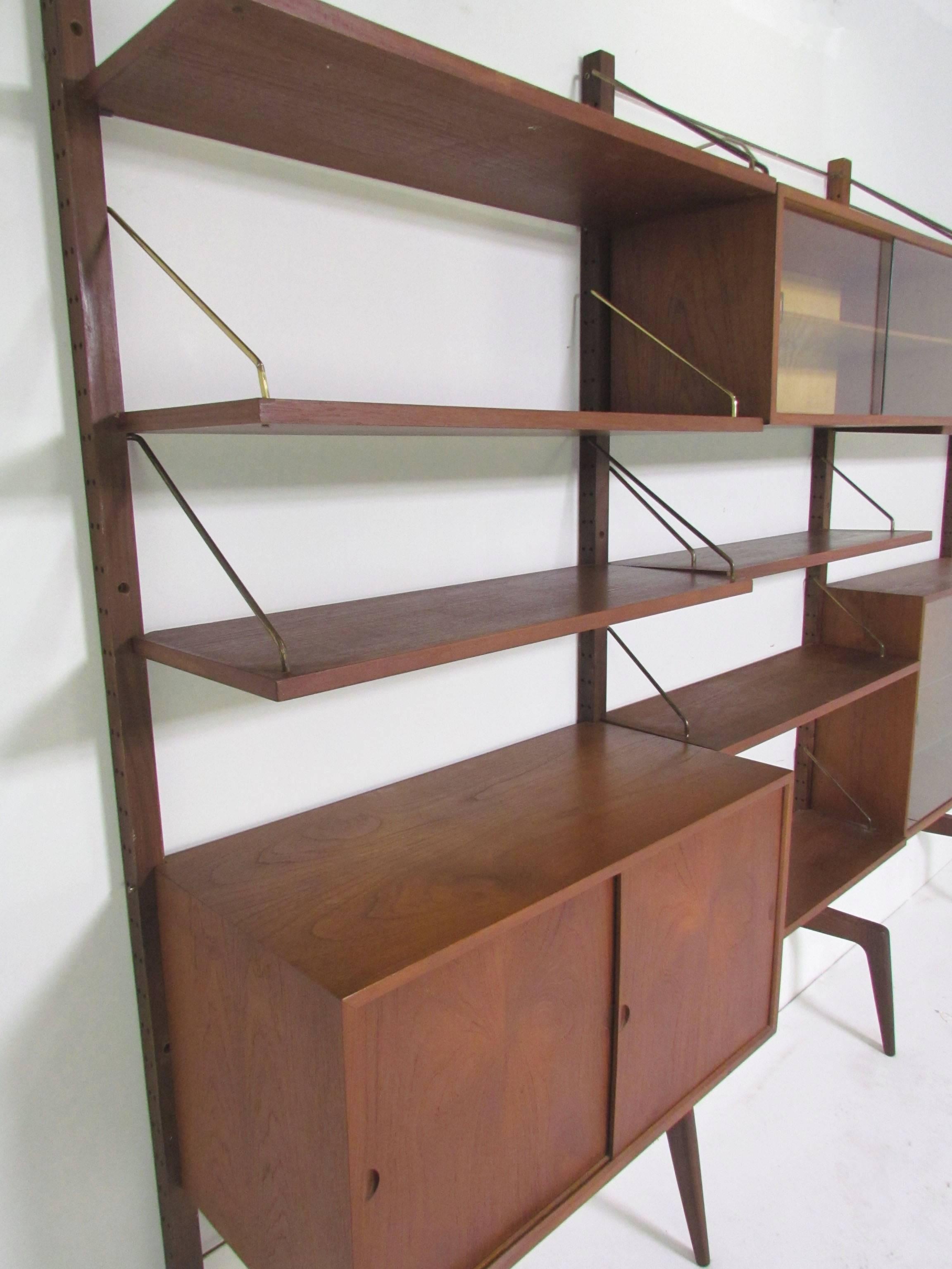 Teak Danish Shelving Units at Layla Swallow blog