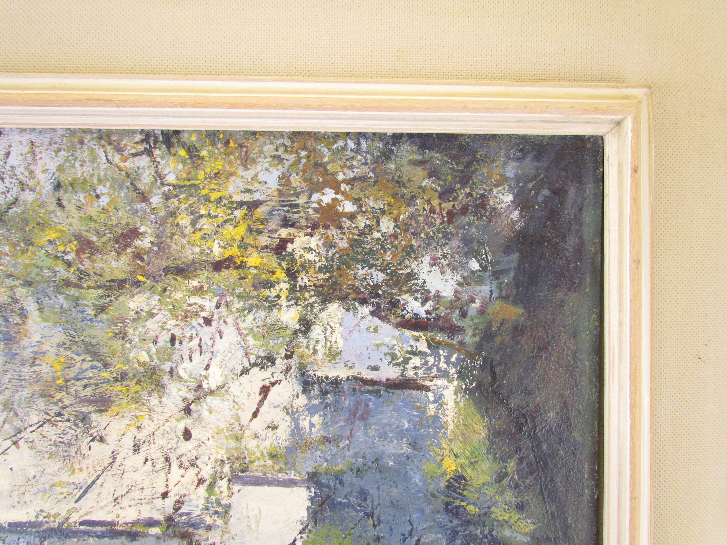 Impressionist Oil by South African Listed Artist Errol Stephen Boyley ...