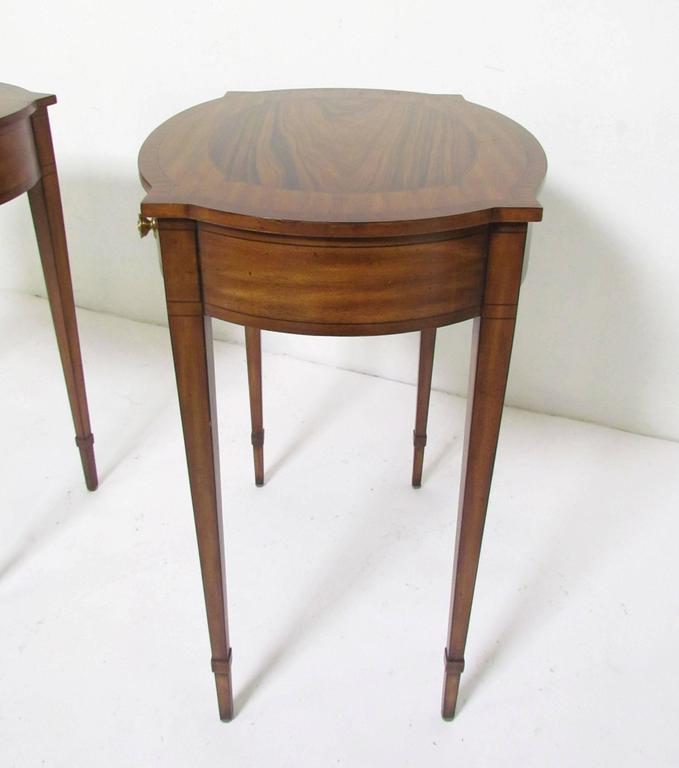 Pair of English Regency Style End Tables by Maitland-Smith at 1stDibs