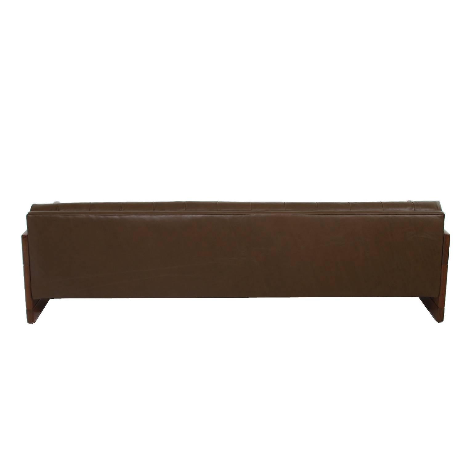 Cerejeira Wood "Cris" Sofa by Sergio Rodrigues at 1stDibs