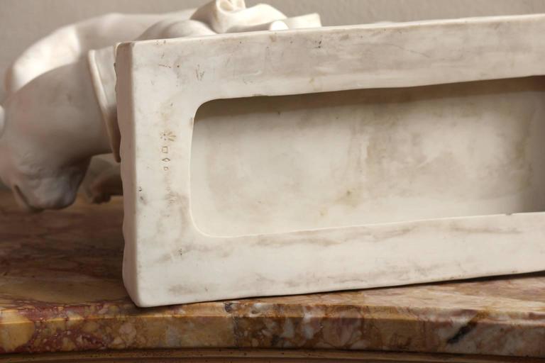 Mid-19th Century Parian Ware Statue of "Ariadne on a Panther" at 1stDibs