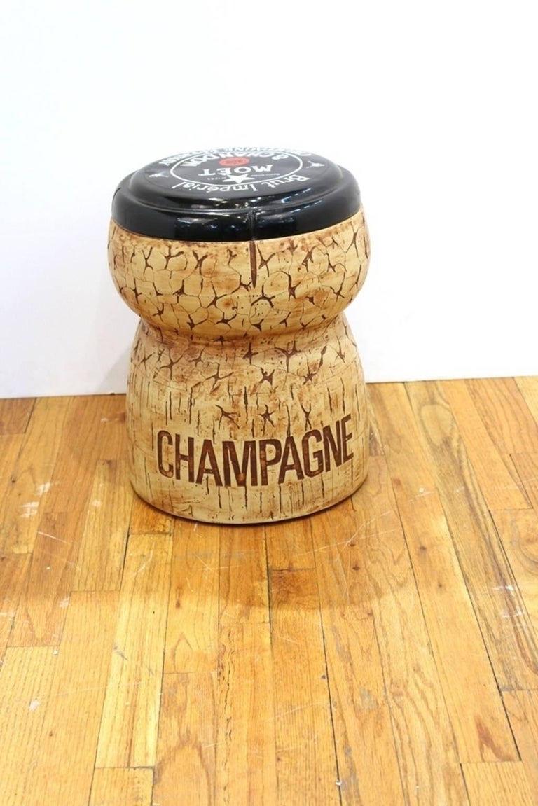 Large Moet and Chandon Cork Ice Cooler at 1stDibs