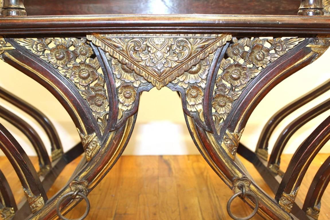 Thai Wooden Elephant Howdah at 1stDibs | elephant howdah for sale