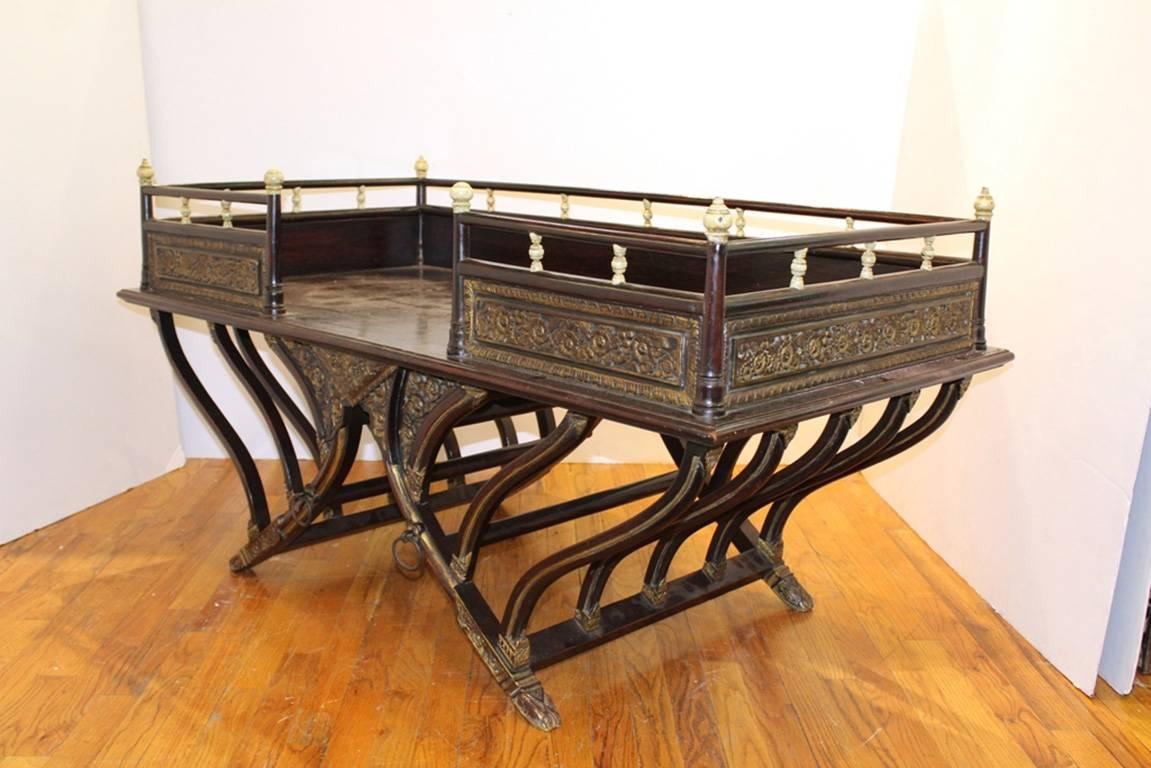 Thai Wooden Elephant Howdah at 1stDibs | elephant howdah for sale